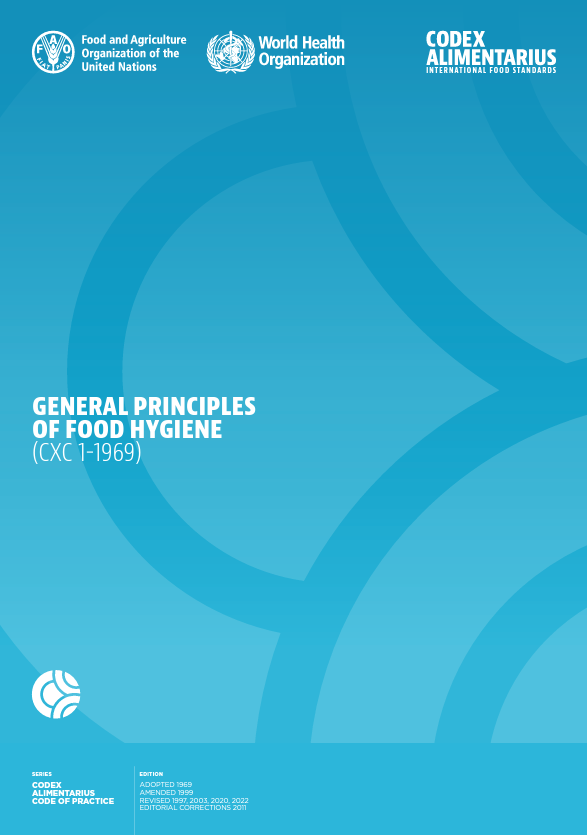 General principles of food hygiene – Agri-doc Sp@ce